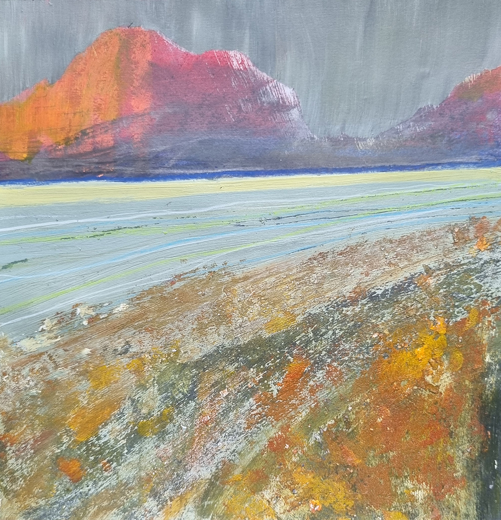 Red Rock | Contemporary Art - Jan Morley Art